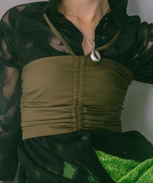 sahara（サハラ）の「Gather Bustier（その他トップス）」 - WEAR