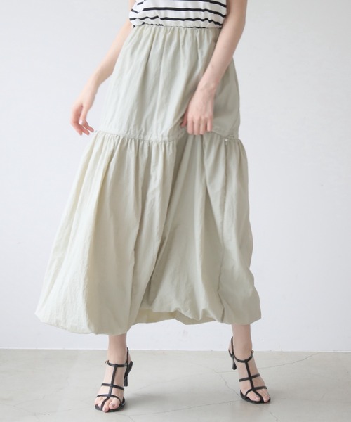 frames RAY CASSIN（フレームスレイカズン）の「WEB限定 ティアードバルーンスカート（スカート）」 - WEAR