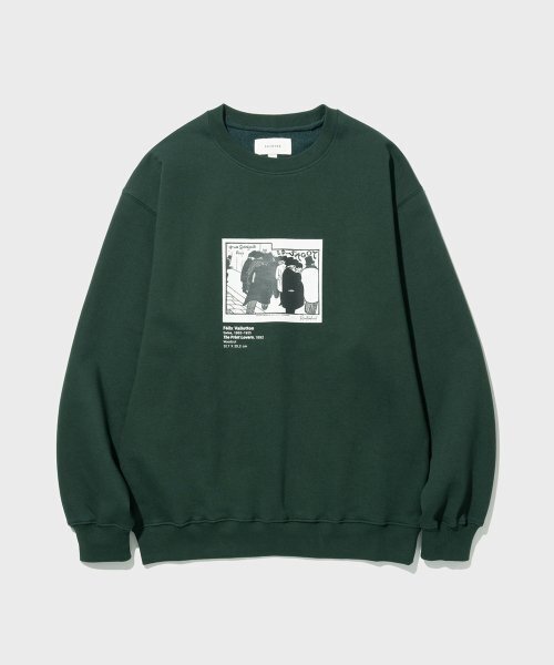 SHIRTER（シャーター）の「PL SWEATSHIRT (GREEN)（スウェット）」 - WEAR