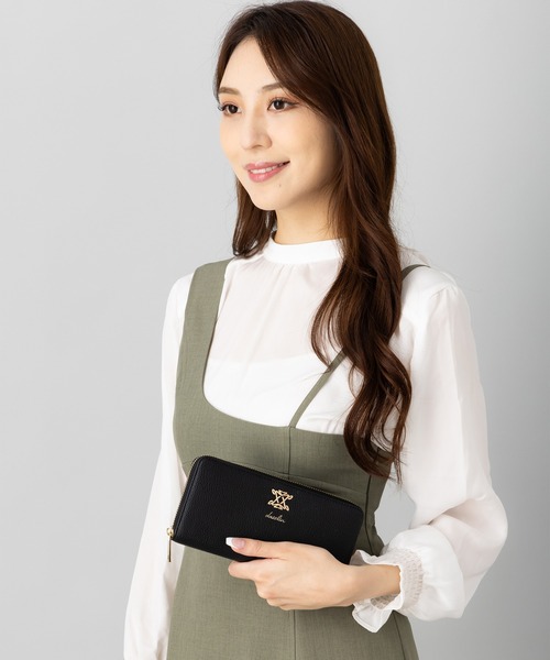 dazzlin（ダズリン）の「dazzlin/ダズリン スクエアロゴ ラウンドロングウォレット（財布）」 - WEAR