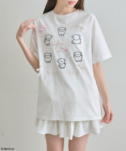 miffy ribbon Big T（Tシャツ/カットソー）｜OLIVE des OLIVE（オリーブデオリーブ）のファッション通販 ...