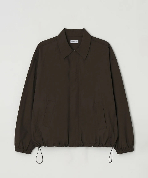 YEI Brown Collar Windbreaker Jacket（ナイロンジャケット）｜NUS（ナス）のファッション通販 - ZOZOTOWN