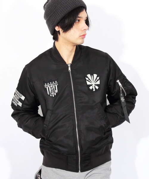 8(eight)（エイト）の「MA-1 ミリタリージャケット 中綿 ワッペン（MA-1）」 - WEAR