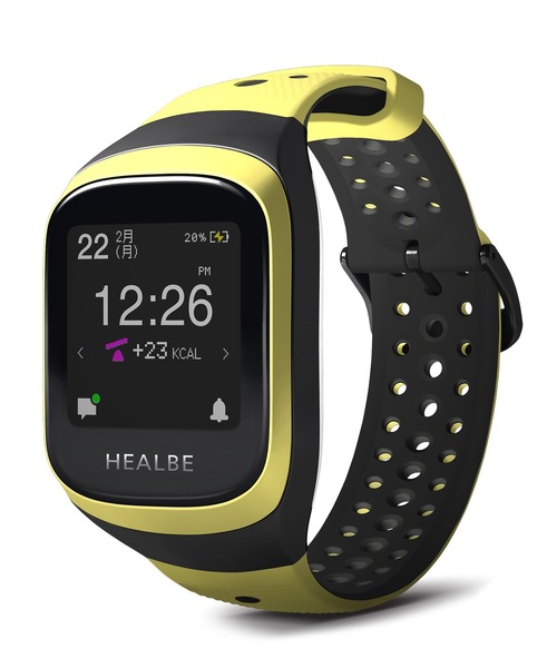 HEALBE（ヒールビー）の「【HEALBE】 GoBe3 スマートウォッチ ウェアラブル スマートバンド 腕時計 摂取カロリー自動計測 ...