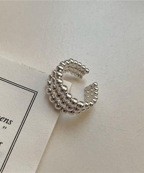 blatto（ブラット）の「【blatto 925silver】925シルバー ニュアンスデザイン 粒 リング oku-ring-44-38（リング）」 - WEAR