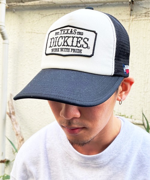 Dickies（ディッキーズ）の「DICKIES EX TEXAS WAPPEN MESHCAP（キャップ）」 - WEAR