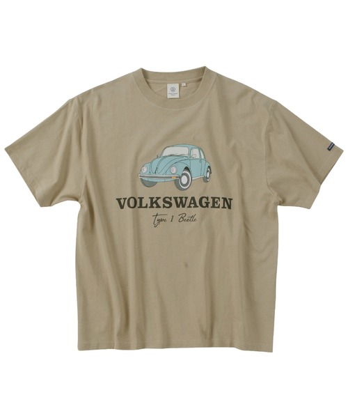 Volkswagen（フォルクスワーゲン）の「VOLKSWAGEN フォルクスワーゲン 天竺半袖Tシャツ 大きいサイズ ビッグシルエット ...