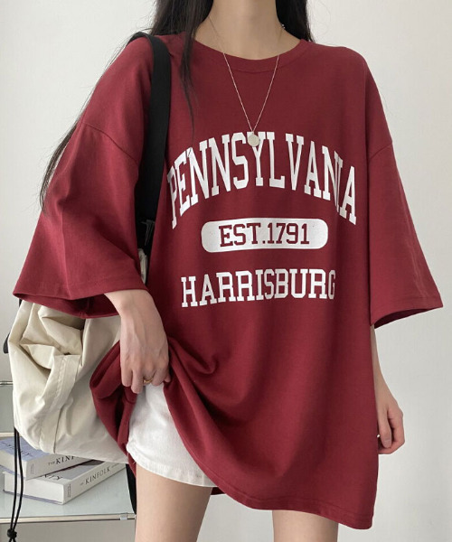 VIVID LADY（ビビッドレディー）の「ロゴ入り半袖Tシャツブロークコア（Tシャツ/カットソー）」 - WEAR