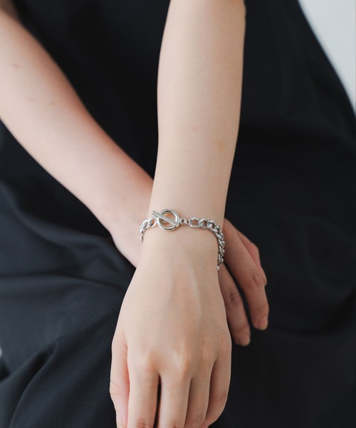 【セール】YU-KA:ユニセックスマンテル喜平チェーンブレスレット（ブレスレット）｜yu-ka（ユーカ）のファッション通販 - ZOZOTOWN