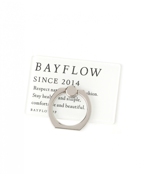 BAYFLOW（ベイフロー）の「オリジナルロゴスマホリング（スマホグッズ）」 - WEAR