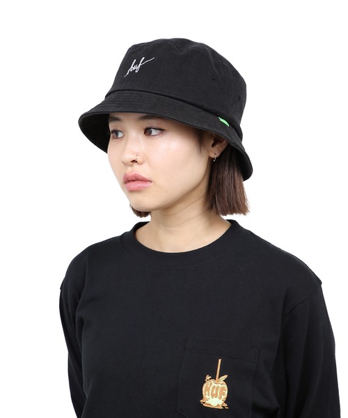 HUF（ハフ）の「SCRIPT BUCKET HAT / HUF バケットハット バケハ（ハット）」 - WEAR