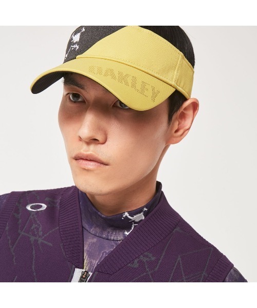 OAKLEY（オークリー）の「オークリー SKULL HYBRID VISOR FA 22.0/ GOLF /OAKLEY（サンバイザー ...