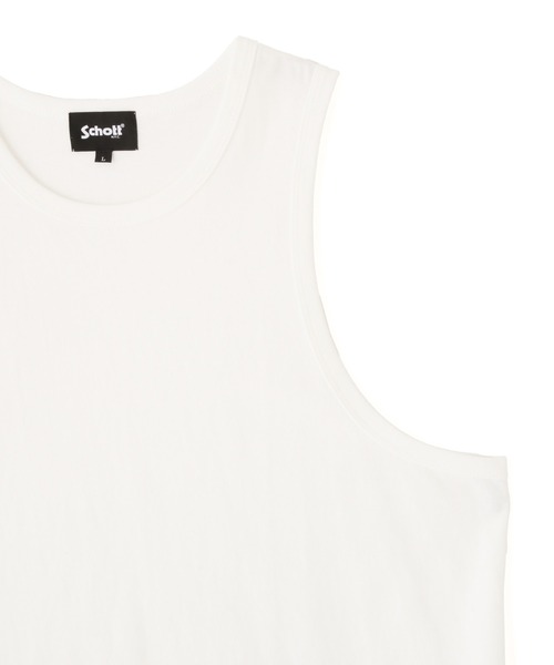 schott（ショット）の「Schott/ショット/PIGMENT OD TANK TOP/ピグメント オーバーダイ タンクトップ（タンク ...