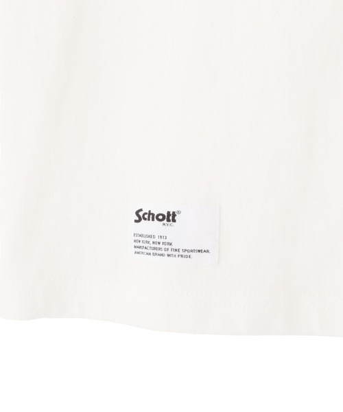 schott（ショット）の「Schott/ショット/PIGMENT OD TANK TOP/ピグメント オーバーダイ タンクトップ（タンク ...