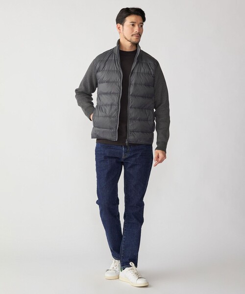 WEB限定/SHIPS別注】TAION:〈手洗い可能〉ハイネック ダブルジップ