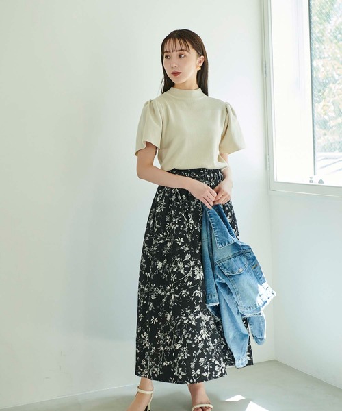 fifth（フィフス）の「フラワープリントスカート（スカート）」 - WEAR
