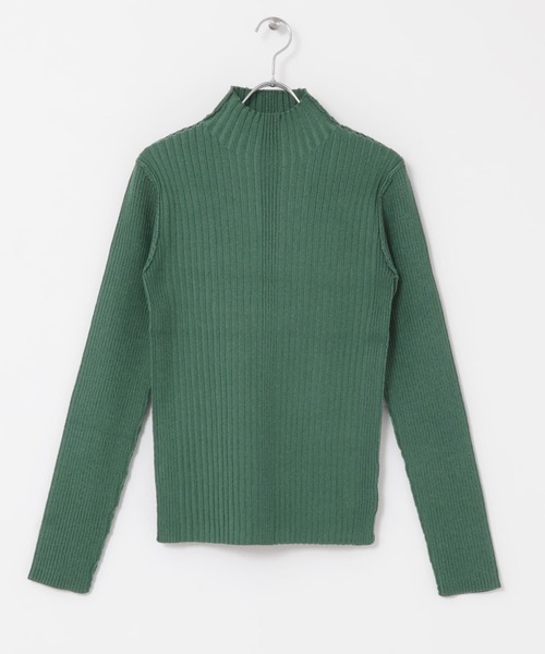 KBF（ケイビーエフ）の「illi ランダムRIBハイネックニット（ニット/セーター）」 - WEAR