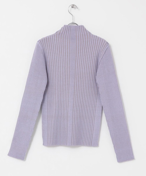 KBF（ケイビーエフ）の「illi ランダムRIBハイネックニット（ニット/セーター）」 - WEAR