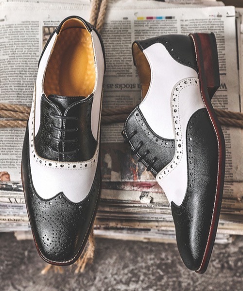 【セール】【OKUOKU 0909】バイカラー ドレスシューズ oku-shoes-618068616085-70（ブーツ）｜Burner ...