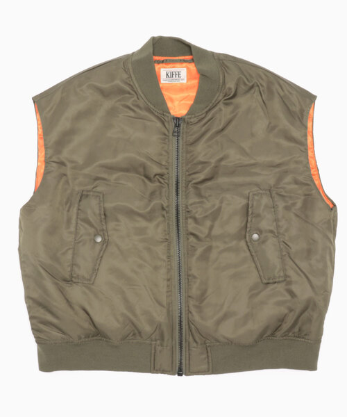 KIFFE（キッフェ）の「BIG FIT MA-1 VEST（MA-1）」 - WEAR