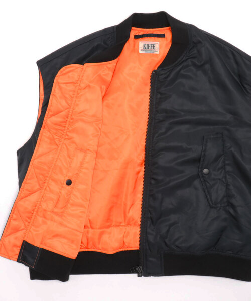 KIFFE（キッフェ）の「BIG FIT MA-1 VEST（MA-1）」 - WEAR
