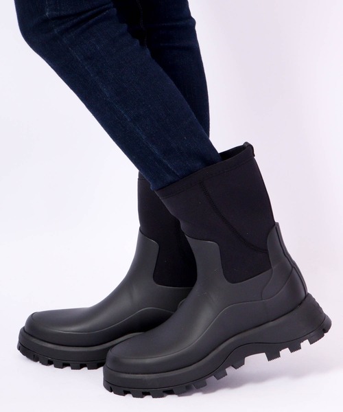 HUNTER WOMENS CITY EXPLORER SHORT BOOT シティ エクスプローラー ショート ネオプレン ブーツ（ブーツ ...