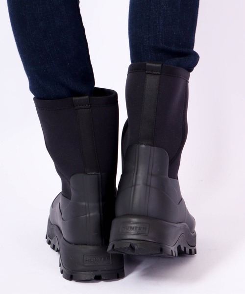 HUNTER WOMENS CITY EXPLORER SHORT BOOT シティ エクスプローラー ショート ネオプレン ブーツ（ブーツ ...