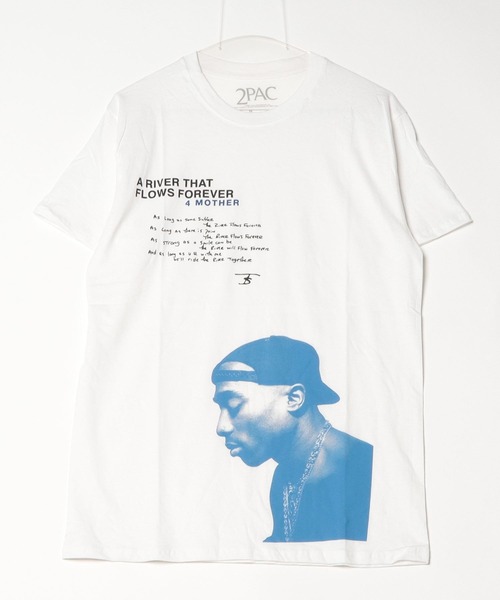ROCK-OFF（ロックオフ）の「【ROCK-OFF】2PAC RIVER T-SHIRTS（Tシャツ/カットソー）」 - WEAR
