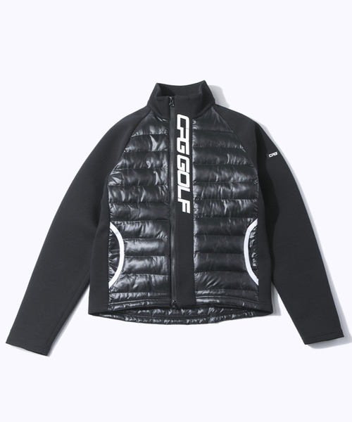 CPG GOLF（シーピージーゴルフ）の「hybrid padding jacket（ハイブリッドパディングジャケット）（ダウンジャケット ...