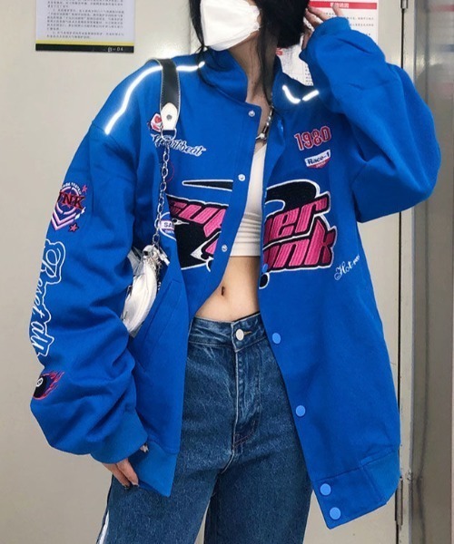Street Multi-Logo Jacket（ブルゾン）｜MGV（エムジーヴィー）のファッション通販 - ZOZOTOWN