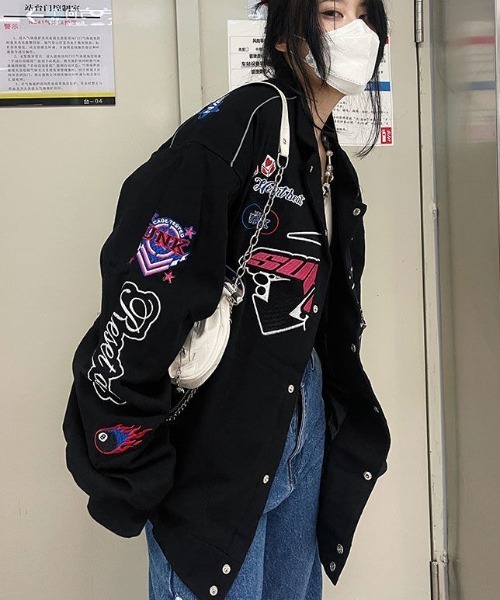 Street Multi-Logo Jacket（ブルゾン）｜MGV（エムジーヴィー）のファッション通販 - ZOZOTOWN