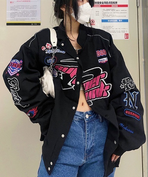 Street Multi-Logo Jacket（ブルゾン）｜MGV（エムジーヴィー）のファッション通販 - ZOZOTOWN
