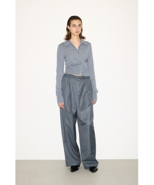 セール】THROW KNIT POLO 2WAY HG CD ニット ポロ 2ウェイ ハイゲージ