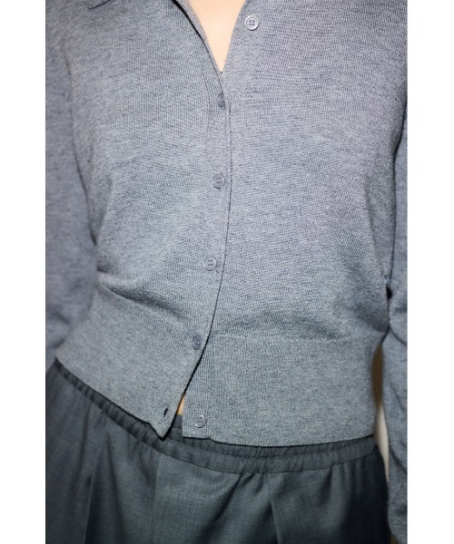 セール】THROW KNIT POLO 2WAY HG CD ニット ポロ 2ウェイ ハイゲージ