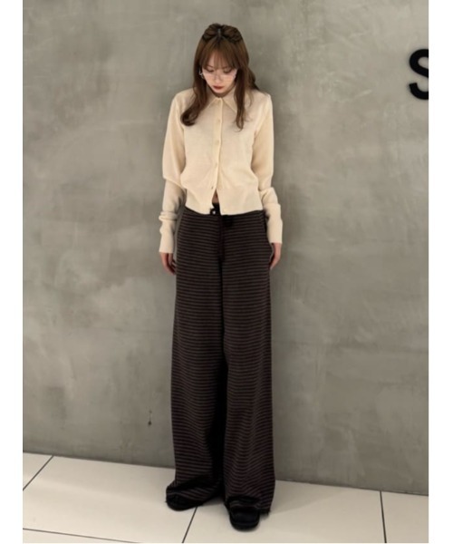 セール】THROW KNIT POLO 2WAY HG CD ニット ポロ 2ウェイ ハイゲージ