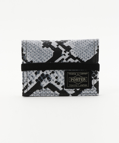 HEAD PORTER（ヘッドポーター）の「PYTHON/BAND CARD CASE（カードケース）」 - WEAR