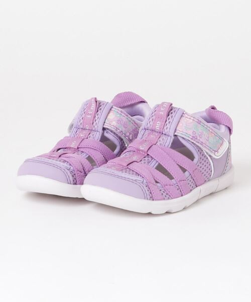 IFME（イフミー）の「IFME イフミー 15-19イフミーキッズサンダル 201316 パープル（サンダル）」 - WEAR