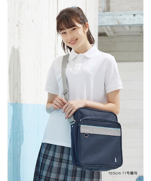 EASTBOY（イーストボーイ）の「【ポロシャツ】 制服 高校生 中学生 半袖 夏用 スクール JK（ポロシャツ）」 - WEAR