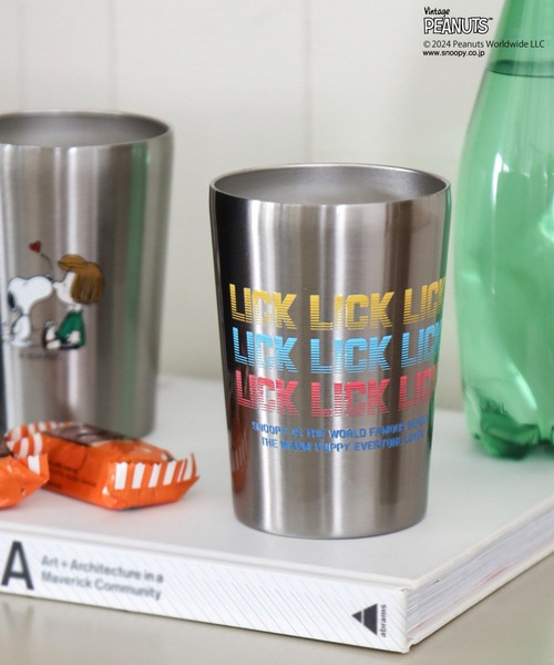 [保温・保冷]【SNOOPY】TYPOステンレスタンブラー（グラス/マグカップ/タンブラー）｜PEANUTS（ピーナッツ）のファッション通販 ...
