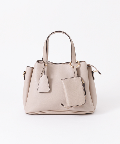 Abahouse Devinette（ドゥヴィネット）の「【Avancer】2WAYポーチ付きハンドバッグ（ハンドバッグ）」 - WEAR