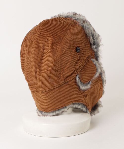 NEW ERA（ニューエラ）の「NEW ERA/ニューエラ キャップ トラッパー Corduroy Trapper キャメル 13750845（キャップ）」 - WEAR