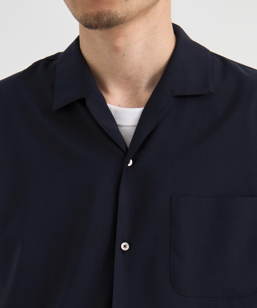 markaware（マーカウェア）の「【MARKAWARE/マーカウェア】ITALIAN OPEN COLLAR S/S SHIRT（Tシャツ/カットソー）」 - WEAR