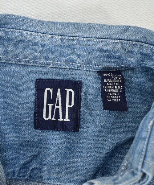 GAP（ギャップ）の「【ヴィンテージ古着】90s GAP/ギャップ ''OLD GAP'' ボタンダウン デニムシャツ（シャツ/ブラウス）」 - WEAR