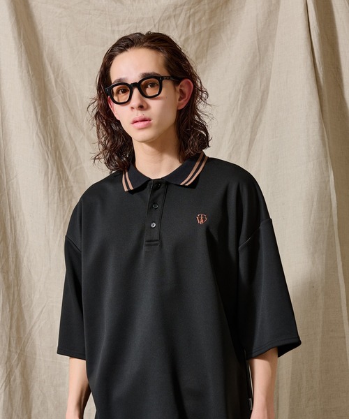 WETTEMPT（ウィテンプト）の「MOSS STITCH LOOSE POLO SHIRT / 鹿の子ルーズポロシャツ（ポロシャツ）」 - WEAR