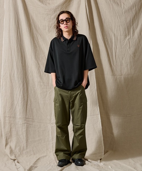 WETTEMPT（ウィテンプト）の「MOSS STITCH LOOSE POLO SHIRT / 鹿の子ルーズポロシャツ（ポロシャツ）」 - WEAR