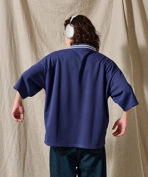 WETTEMPT（ウィテンプト）の「MOSS STITCH LOOSE POLO SHIRT / 鹿の子ルーズポロシャツ（ポロシャツ）」 - WEAR