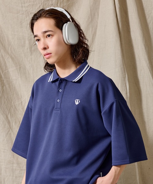 WETTEMPT（ウィテンプト）の「MOSS STITCH LOOSE POLO SHIRT / 鹿の子ルーズポロシャツ（ポロシャツ）」 - WEAR