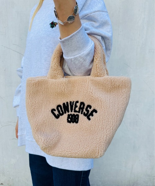 CONVERSE（コンバース）の「CONVERSE / CV BOA COLLEGE LOGO TOTE BAG S / 80213200 ...