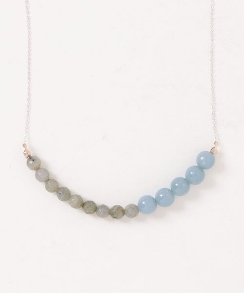 【rurururu】エンジェライトとラブラドライトのSV925チェーンネックレス（ネックレス）｜tone（トーン）のファッション通販 ...