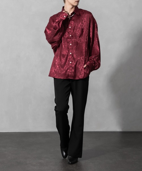 Adoon plain（アドーンプレーン）の「【Adoon plain】ルーズ花柄シャツ（シャツ/ブラウス）」 - WEAR